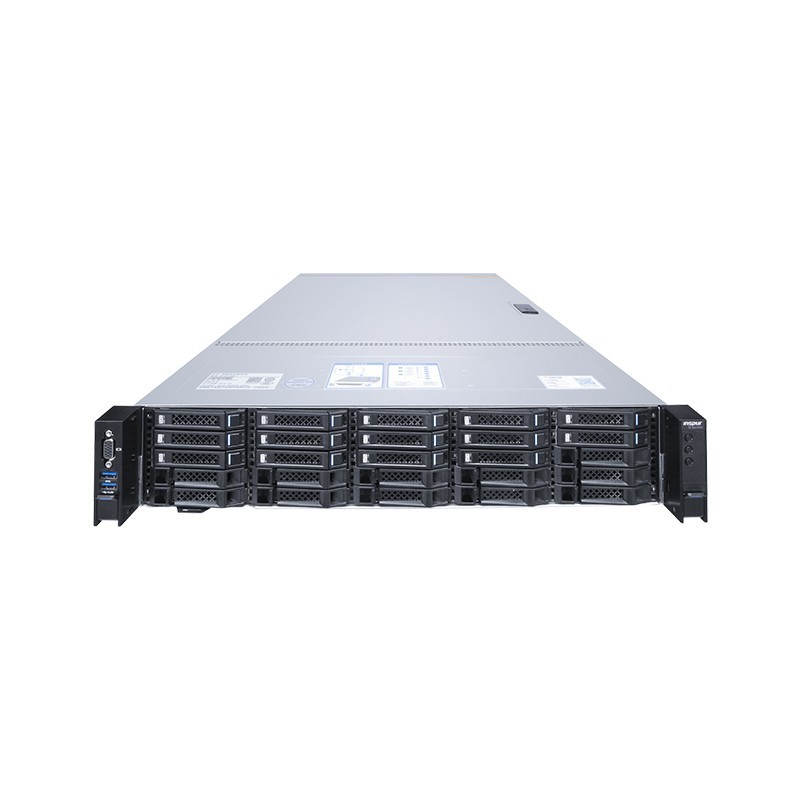 Rack Mount Enterprise Inspur GPU Server System Xeon 4214 CPU 64GB NF5280M6