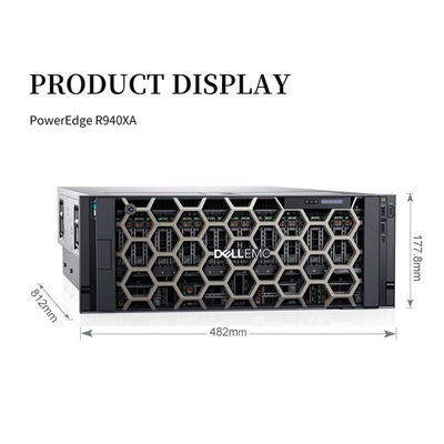 Poweredge R940 Intel xeon processor 3U server rack server 8 bay server case