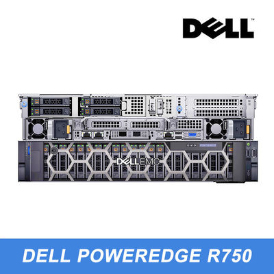 Custom 2u Poweredge R750 Dell GPU Server Cabinet Rack Server