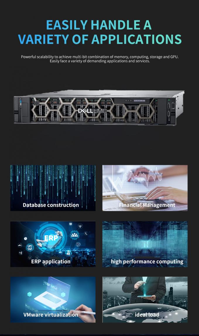 Original R7515 2U rack Intel Xeon 6238 Poweredge R7515 server
