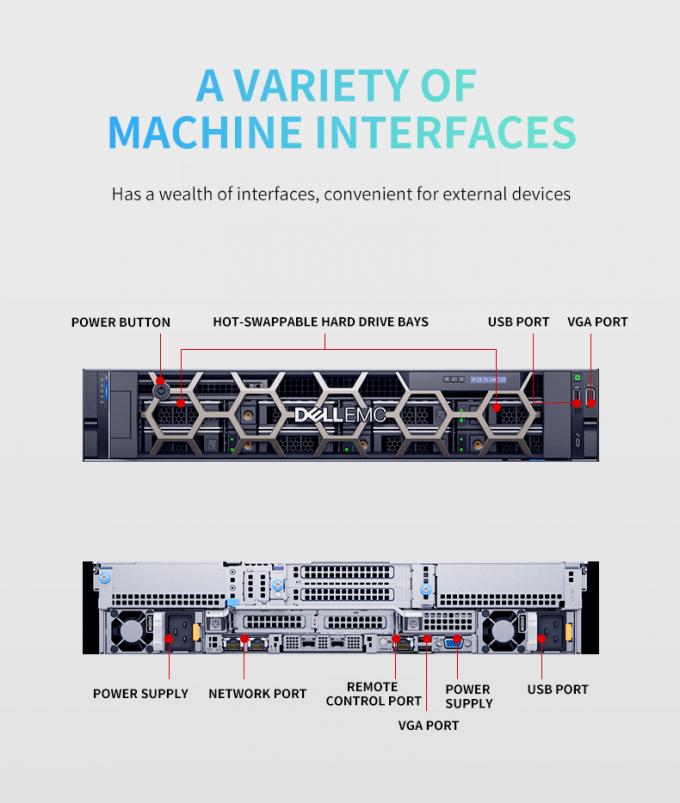 Original R7515 2U rack Intel Xeon 6238 Poweredge R7515 server