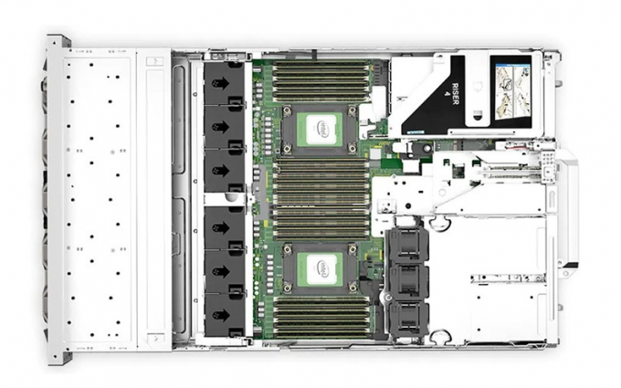 EMC PowerEdge R650 1U Rack Server intel Xeon processor Dells GPU Server