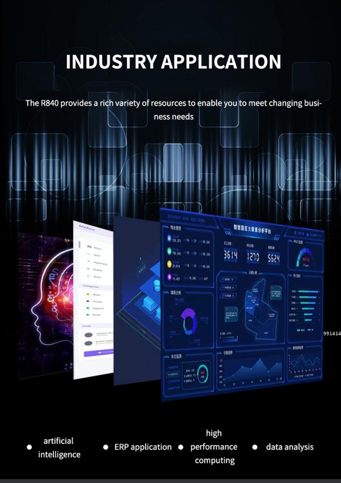 Poweredge R840 Intel xeon processor 2U server rack server 8 bay server