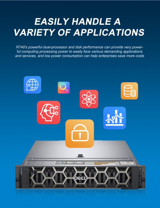 High Performance EMC Power Edge Dell R750 Server Intel Xeon 8276L ...